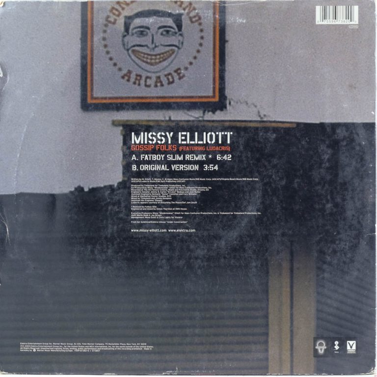 Missy Elliott Featuring Ludacris - Gossip Folks - Raw Music Store