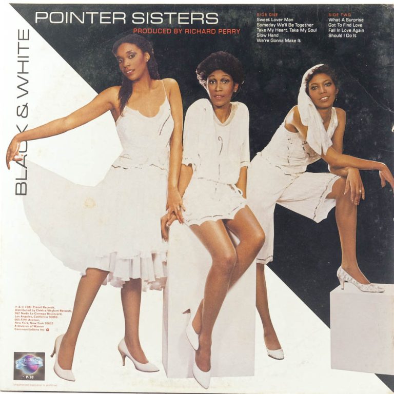 Pointer Sisters - Black & White - Raw Music Store