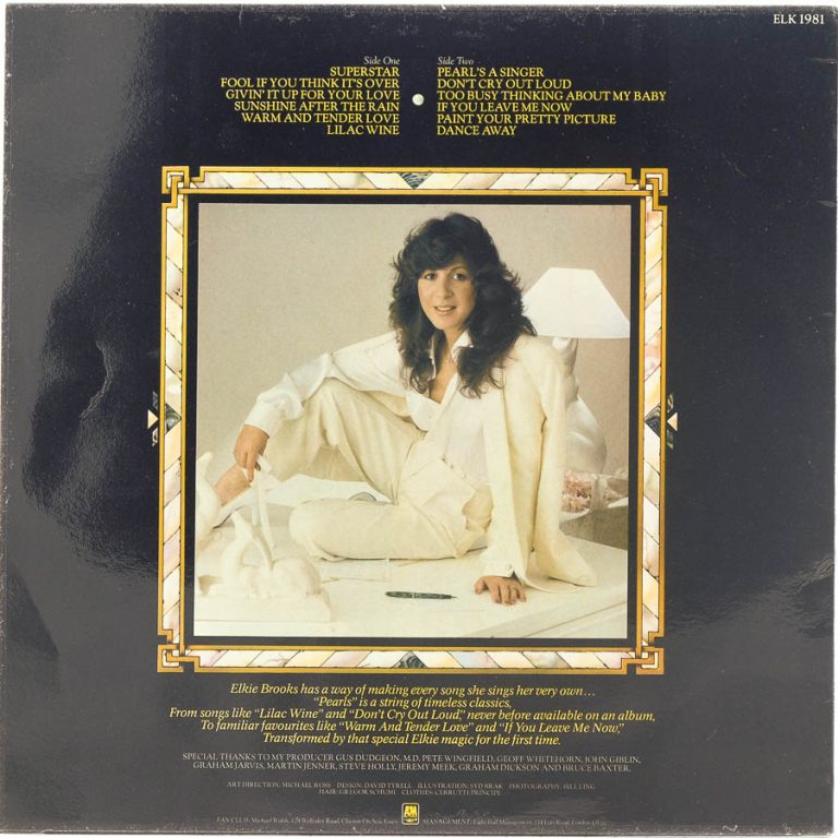 Elkie Brooks - Pearls - Raw Music Store
