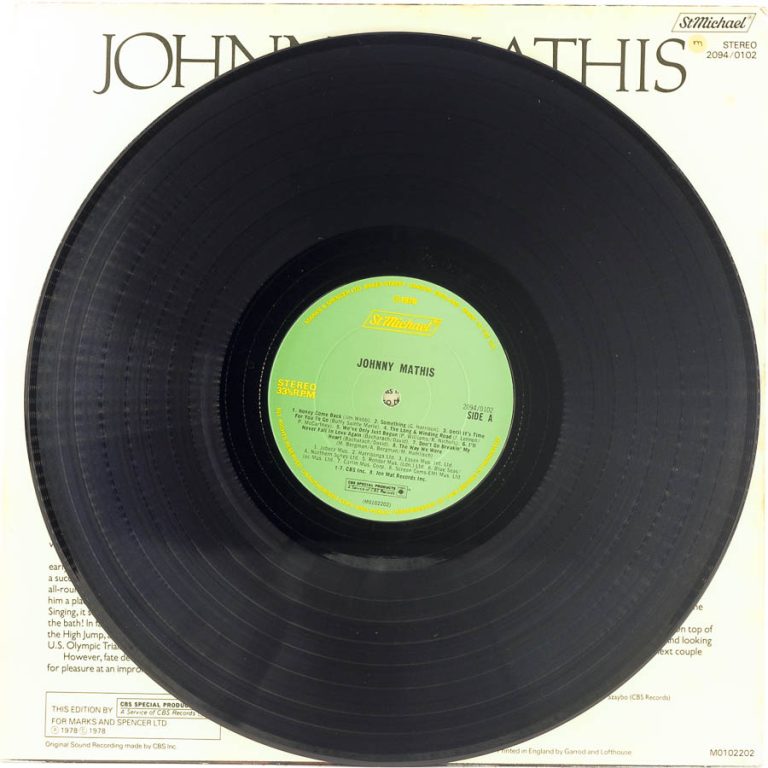 Johnny Mathis - Johnny Mathis - Raw Music Store