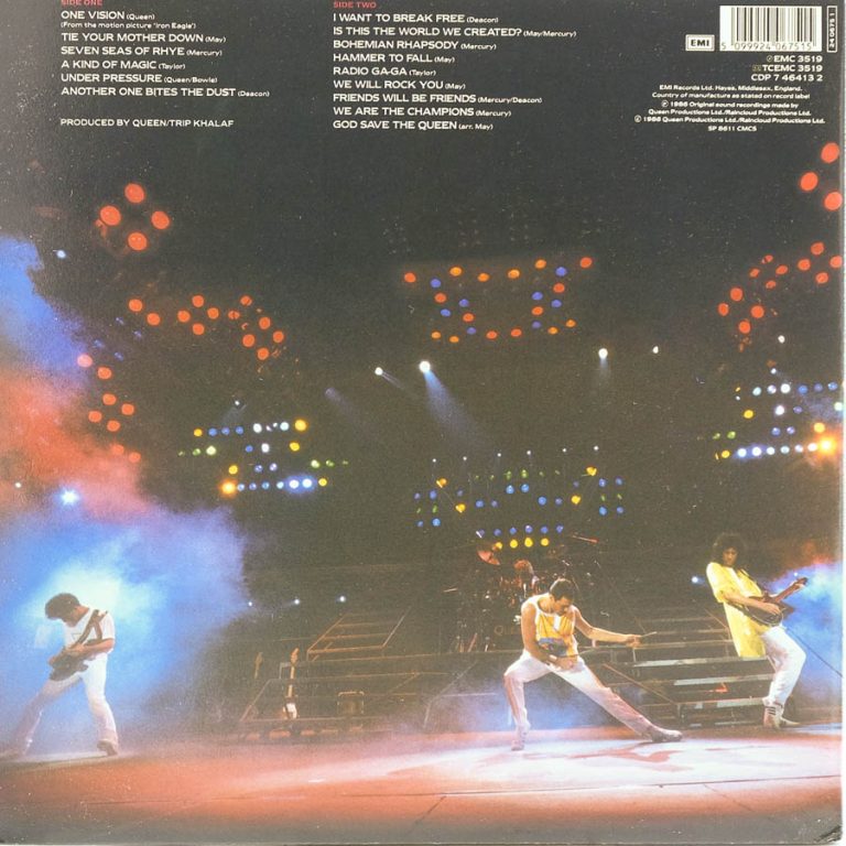 Queen - Live Magic - Raw Music Store