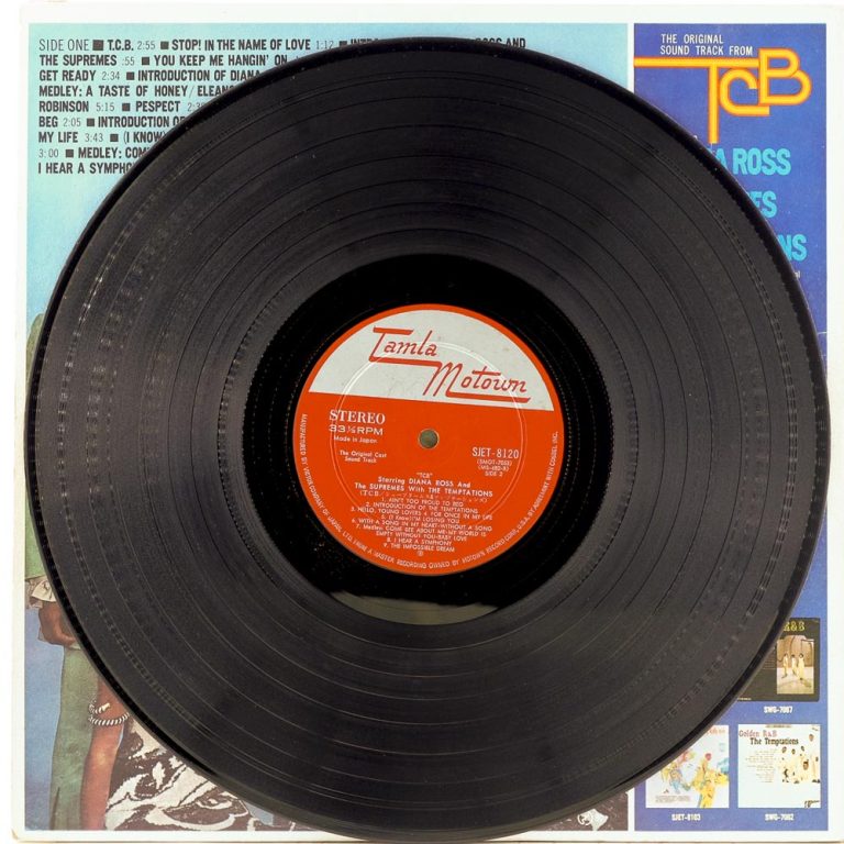 The Supremes With The Temptations - The Original Sound Track From TCB ...