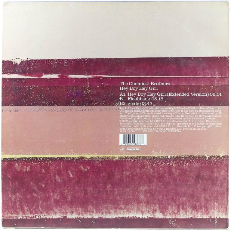 The Chemical Brothers - Hey Boy Hey Girl - Raw Music Store