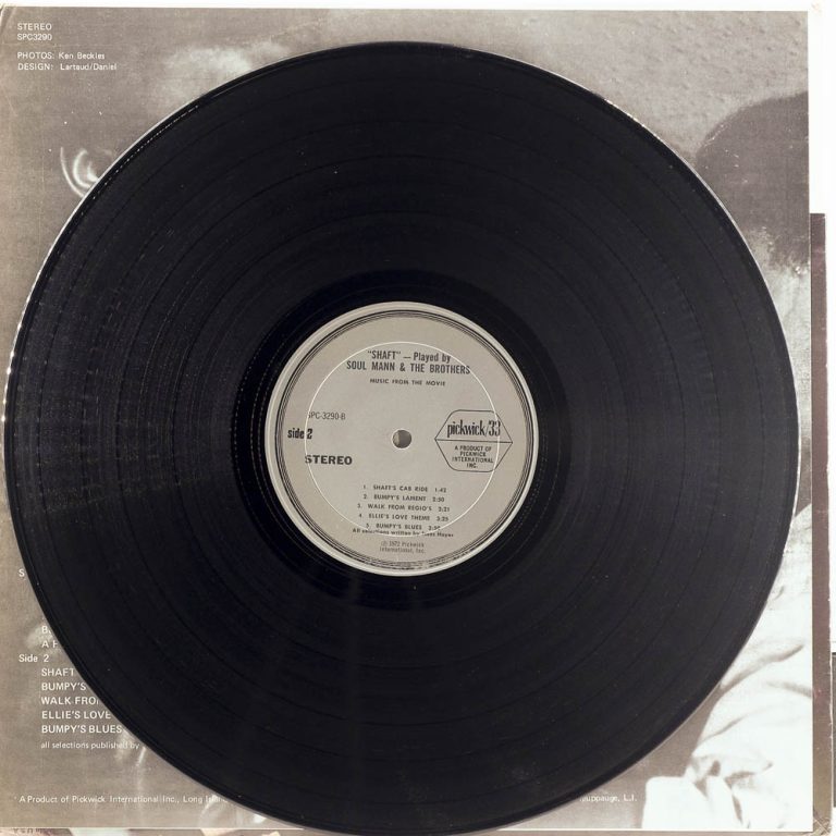 Soul Mann & The Brothers - Shaft - Raw Music Store