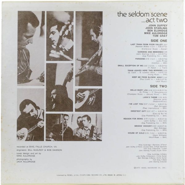 The Seldom Scene - Act Two - Raw Music Store