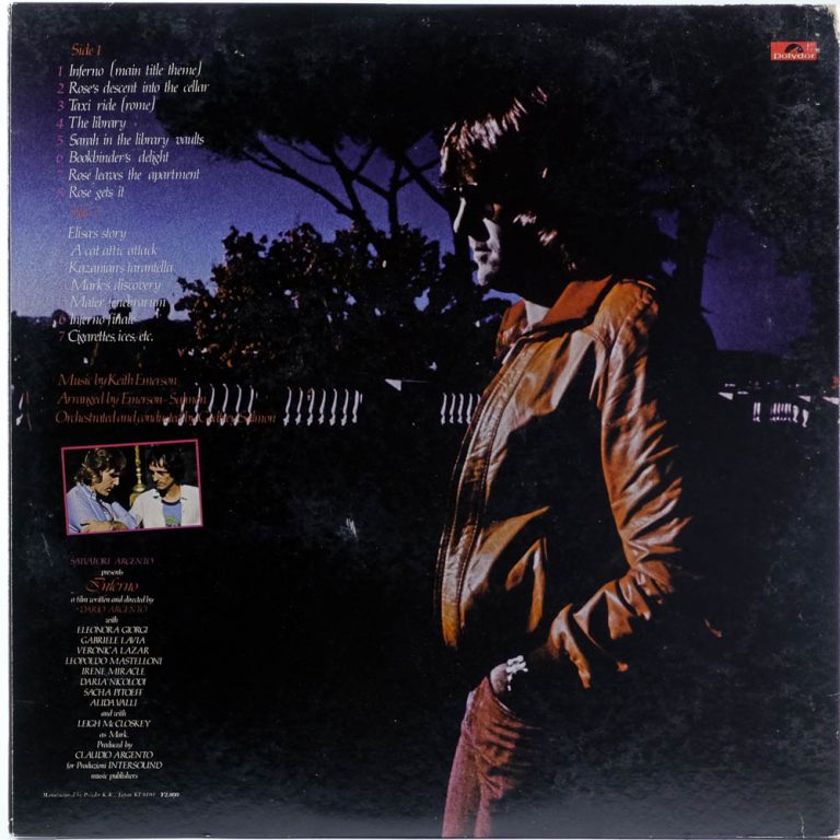 Keith Emerson - Inferno (Original Soundtrack) - Raw Music Store