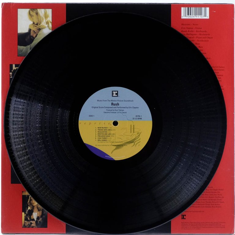 Eric Clapton - Music From The Motion Picture Soundtrack Rush - Raw ...