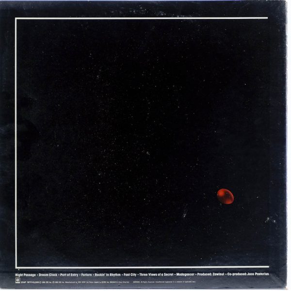 Weather Report - Night Passage - Raw Music Store