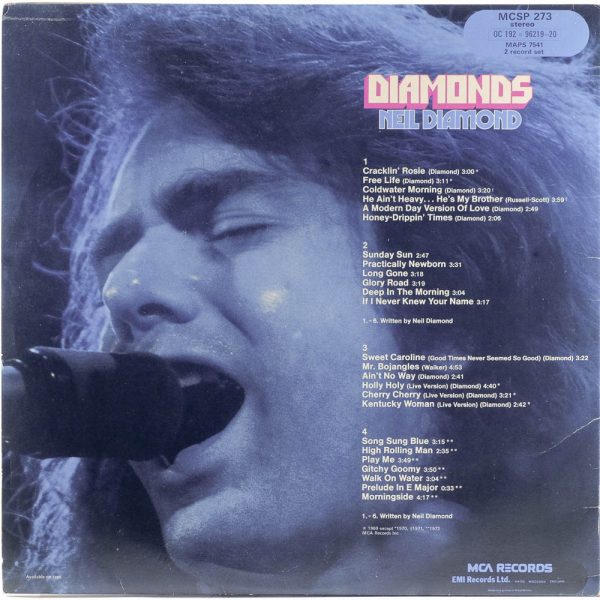 Neil Diamond - Diamonds - Raw Music Store