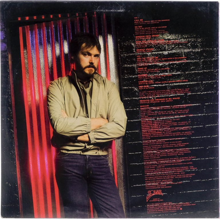 Bill Wolfer - Wolf - Raw Music Store