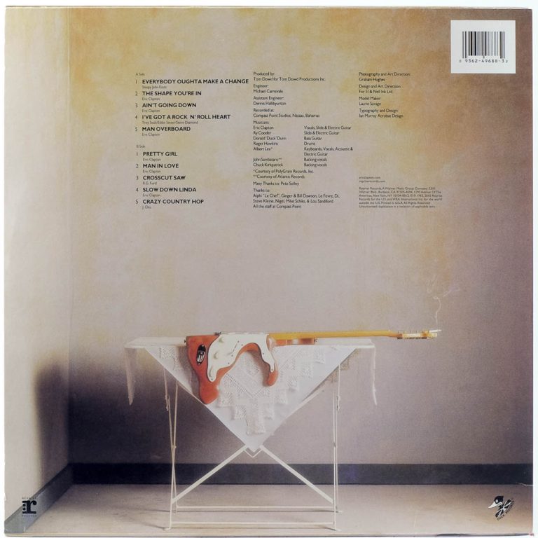 Eric Clapton - Money And Cigarettes - Raw Music Store