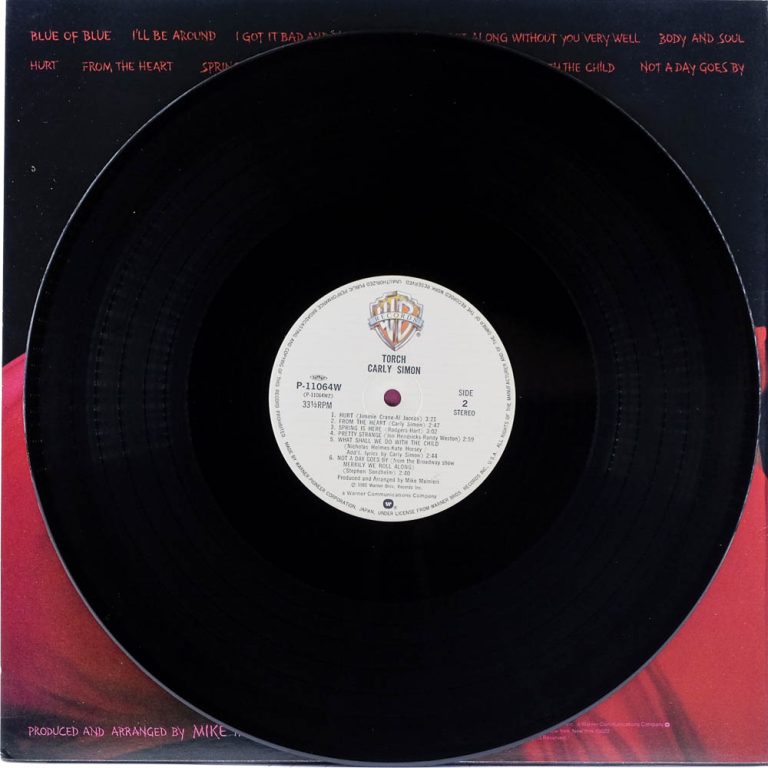 Carly Simon - Torch - Raw Music Store