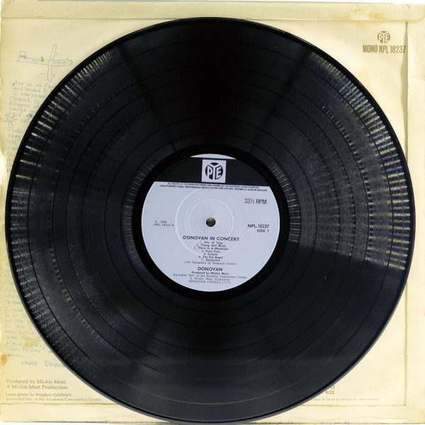 Donovan - Donovan In Concert - Raw Music Store