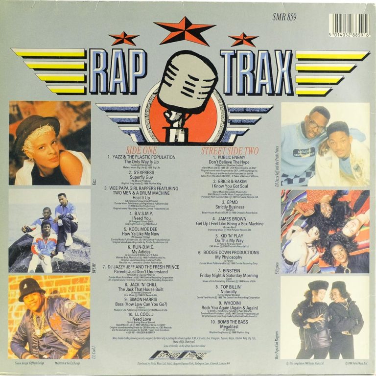 Various - Rap Trax! - Raw Music Store