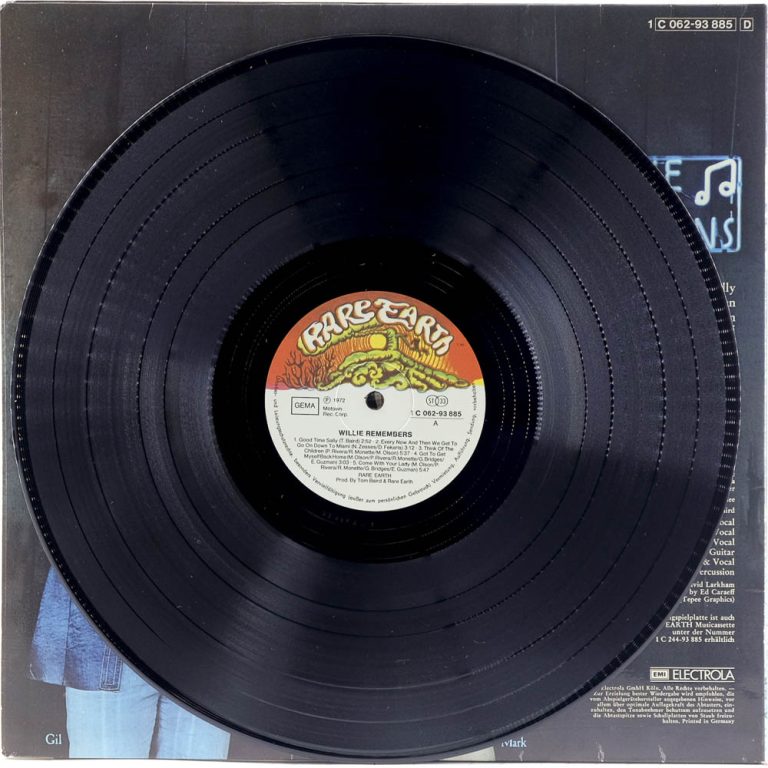 Rare Earth - Willie Remembers - Raw Music Store