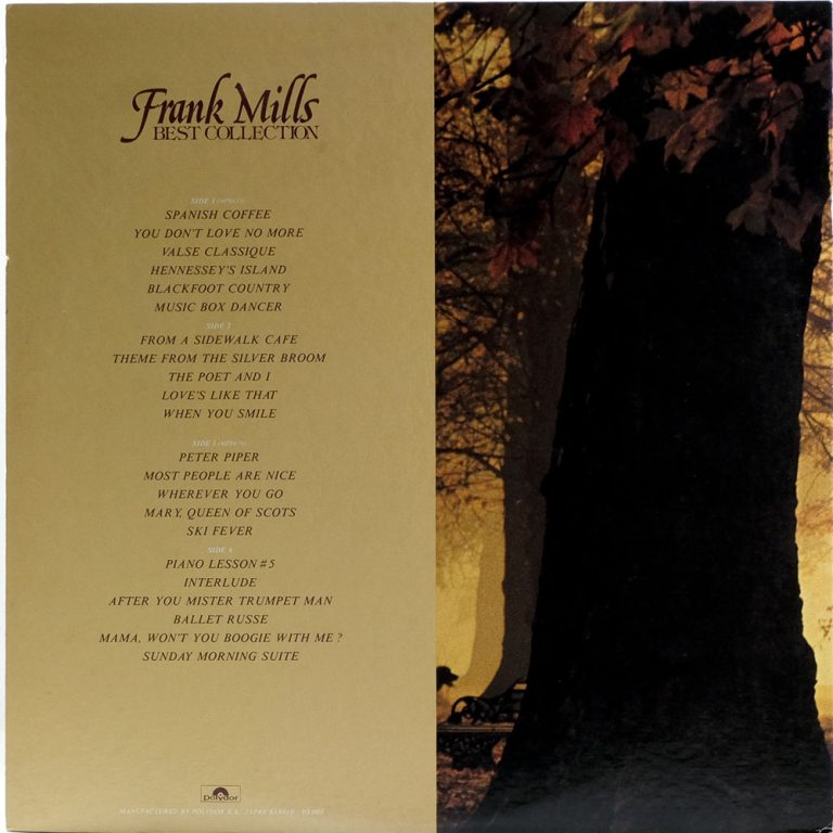 Frank Mills - Best Collection - Raw Music Store