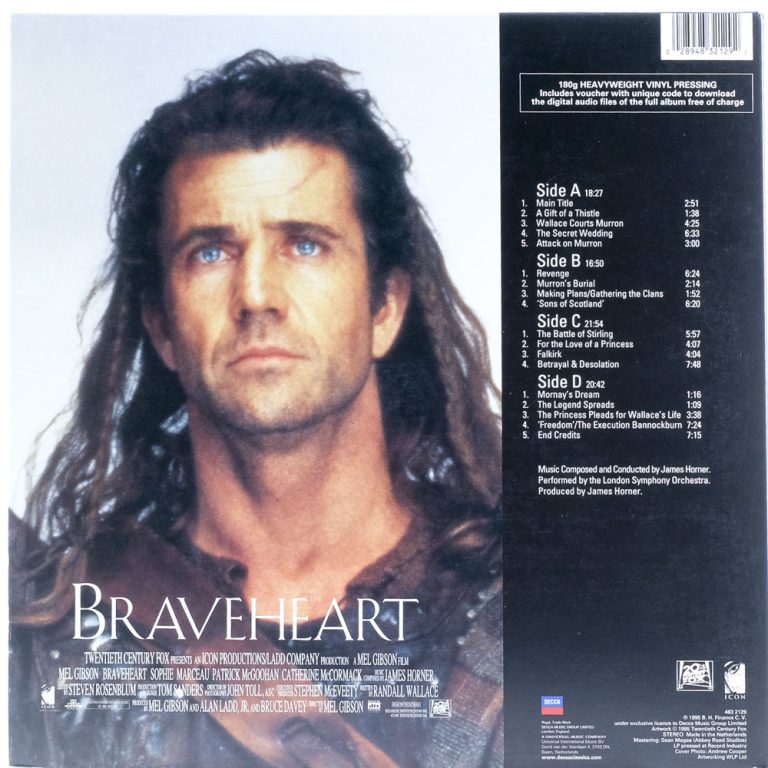 James Horner Performed By London Symphony Orchestra - Braveheart ...
